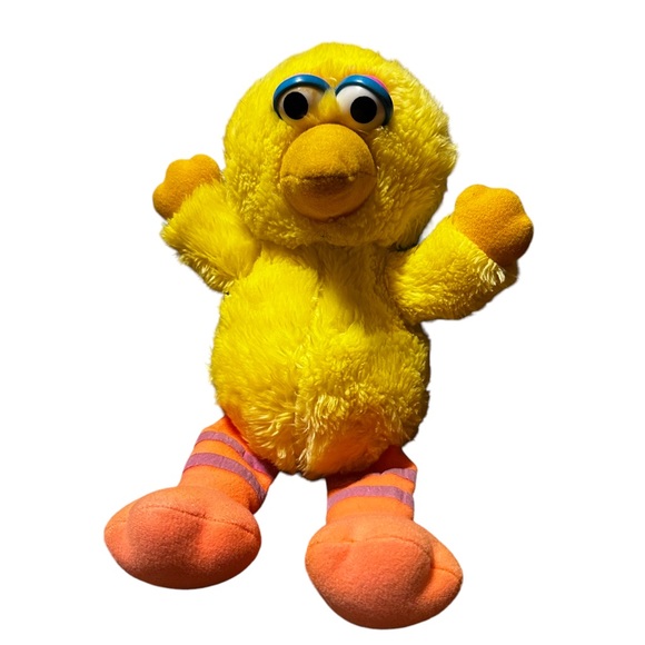 Hasbro | Toys | Vintage 8s Hasbro Softies Sesame Street Baby Big Bird 2 ...